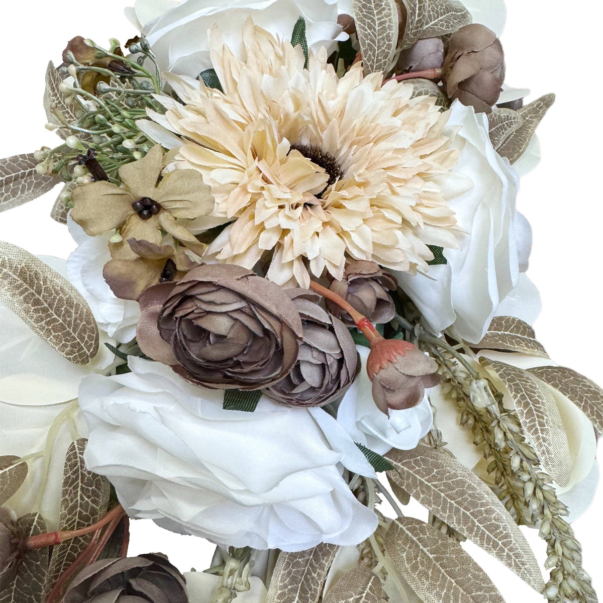 Wedding Arch Floral Decor Set - Ivory Elegance, Large&Small – Parkhurst ...