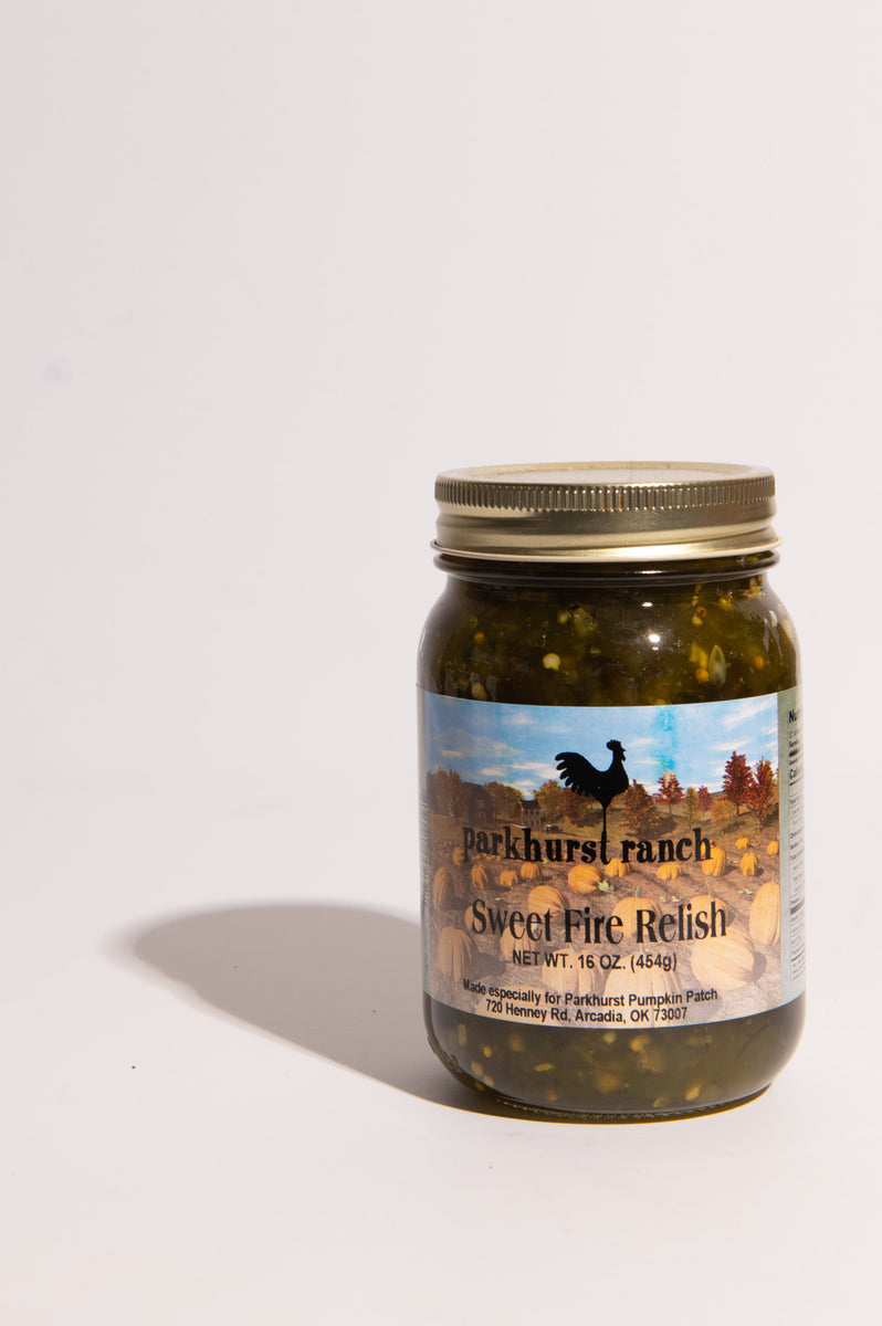 Parkhurst Ranch Gift Shop - Sweet Fire Relish – Parkhurst Pumpkin Patch